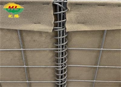 China Hl1-12 Galfan Coated Hesco Defensive Barriers Robot Welded Length 1.21m-33m for sale