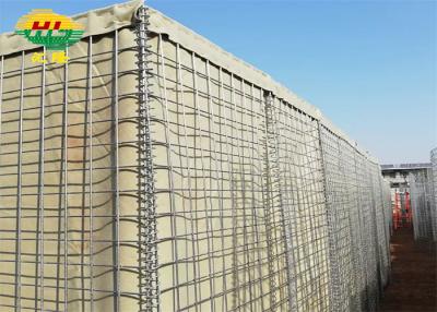 China Hl1-12 Galfan Coated Hesco Defensive Barriers Robot Welded Length 1.21m-33m for sale