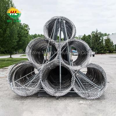 Китай 2.5 мм Диаметр Константин проволочный забор Толщина лезвия 0,5 мм В тюрьмах продается