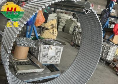 China Screw Blade Barbed Rope Airport Railway Campus Security Protection Isolation Available for sale