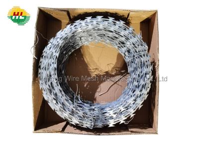 China 2,5 mm Ziehharmonika-Rasierdraht 100 m pro Rolle Edelstahl zu verkaufen