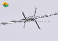 China Grade Galvanized Barbed Wire 14 Gauge with Multiple Use for sale