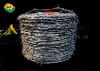 China Bedmutha Commando Galvanized Barbed Wire For 550 Feet Fencing for sale