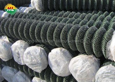 China 4x50Ft Chain Link Mesh Fencing , GI Galvanized Diamond Mesh Wire Fence for sale