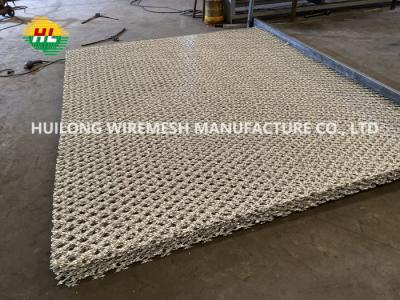 中国 ダイヤモンドのプロフィール アコーディオン式かみそりの75x150mm溶接されたカスタム化を鉄条網 販売のため