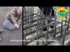 Lichte ontwerpsbeschermingsnet voor tankbarrières