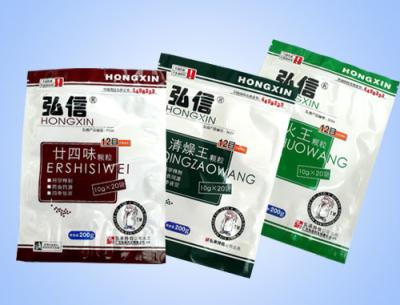 Cina Borse di plastica di alluminio impermeabili della medicina, borse a chiusura lampo dell'alto farmaco della barriera in vendita