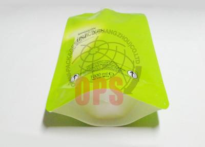 China o bico reto UV completo levanta-se a cor verde 1000ml dos malotes para o creme do cabelo à venda