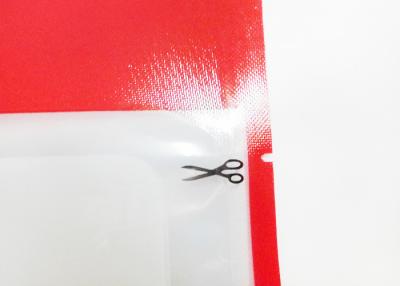 Cina Borse d'imballaggio sotto vuoto dell'alimento di plastica sigillabile di OPP/NY/PE con il foro della maniglia in vendita