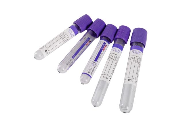 EDTA K2 EDTA K3 purple glass or PET tube whole blood test tube