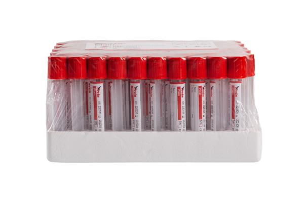 Quality Plain Red Top Tube No Additive 0.5ml-10ml Serum Blood Sample Collection Tubes for sale