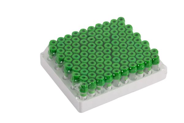 Quality Green Plasma Heparin Tube Serum Vacutainer Lithium Heparin Tube for sale