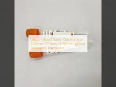Vacuum Blood Tubes: Clot Activator, 8120mm/1375mm/13*100mm, Clinical Laboratory Application