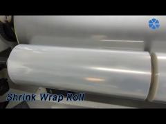 Heat Shrink Wrap Roll Stretch Polyethylene Clear Waterproof For Packaging