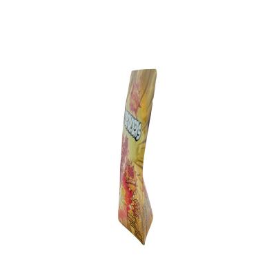 China Op maat gemaakte glinsterende holografische tassen Verpakking 3,5 gram Stand-up zak met kind-proof rits Te koop
