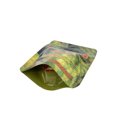China 3.5 Op maat gemaakte, digitaal gedrukte, met folie beklede, opstaande zakken en zakjes voor de verpakking van watermeloen smaakgummies Te koop