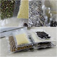 China Customized Transparent Plastic Three Side Sealed Gravure Printing Bags for sale