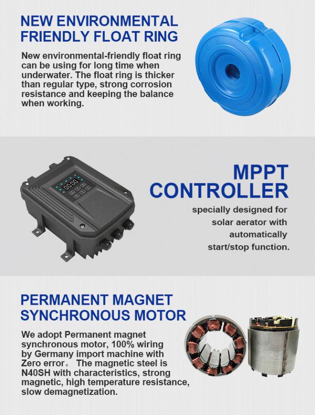 Automatic Oxygen Pond Aerator Pumps Lake Aerator For Fish Farm 3