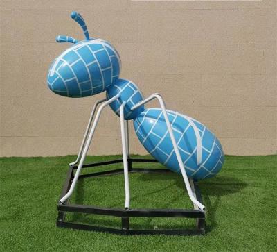 China Stainless Steel Mirror Ant Sculpture To Figure Customization for sale