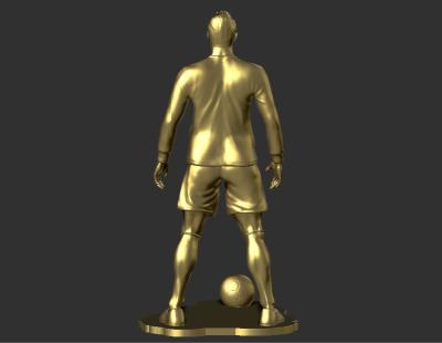 Cina La scultura della figura in resina del giocatore di football della Coppa del Mondo ha personalizzato il design di vari fuoriclasse in vendita