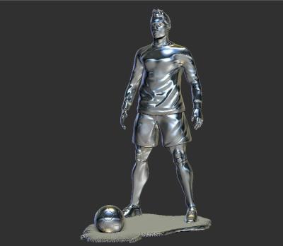 Cina La scultura della figura in resina del giocatore di football della Coppa del Mondo ha personalizzato il design di vari fuoriclasse in vendita