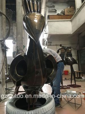 China Unique Various Sized Resin Crafted Sculptures Resin Art Form Statue for sale