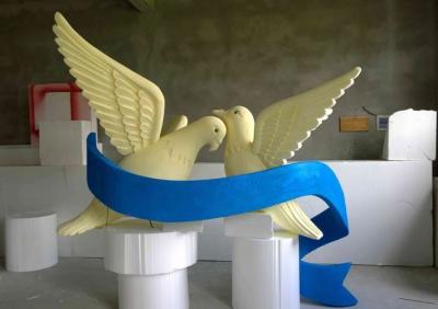 Cina Decorazioni EPS Scultura in marmo personalizzata Effetto di lucidatura della superficie in vendita