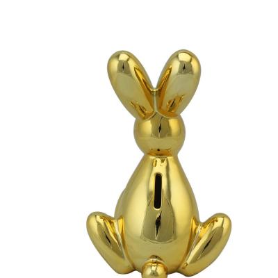 Cina per calcolare il coniglio placcato su ordinazione di acciaio inossidabile ed il coniglio astratto della vetroresina in vendita