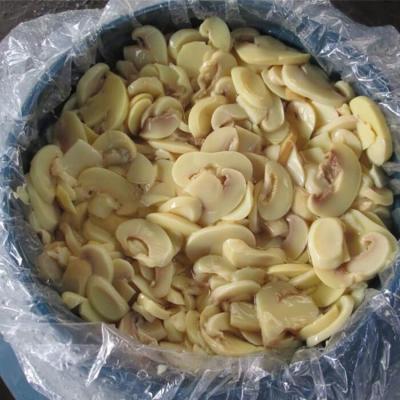 China Factory Price Premium Brined Mushroom Sliced in Drum for sale