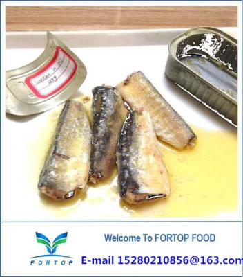 China Factory Price Premium China Canned Sardines Fish in Vegetables Oil for sale