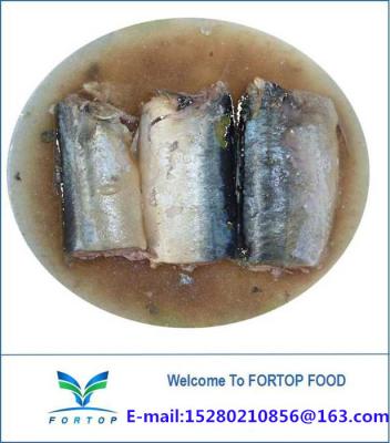 China Factory Price Premium China Canned Mackerel Fish in Vegetables Oil for sale