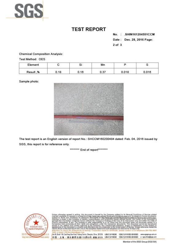 SGS-2 - Tianjin Shisheng Scaffolding & Formwork Group Co., Ltd.