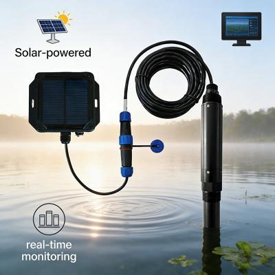 China LoRaWAN Solar Water EC Conductivity Sensor | for Hydroponics, Aquaculture, Salinity Monitoring | OEM Support, CE Certified for sale
