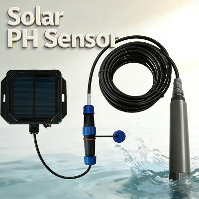 China LoRaWAN Solar Water pH Sensor | for Wastewater Treatment, Aquaculture | OEM/ODM Support, CE Certified for sale