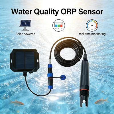 China LoRaWAN Ad Hoc Network Solar-Powered ORP Sensor Wireless Water Quality Monitoring for sale