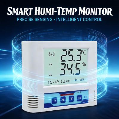 China Ethernet Type Temperature And Humidity Sensor | RJ45 Network Port | Modbus TCP/MQTT Protocol | Dedicated For Computer Room/Warehouse/Building Automation for sale