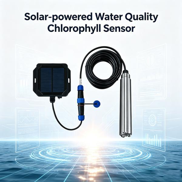 Quality ZONEWU LoRaWAN Solar Chlorophyll Sensor | Algae Concentration Monitor for Lakes/Reservoirs | OEM Support for sale