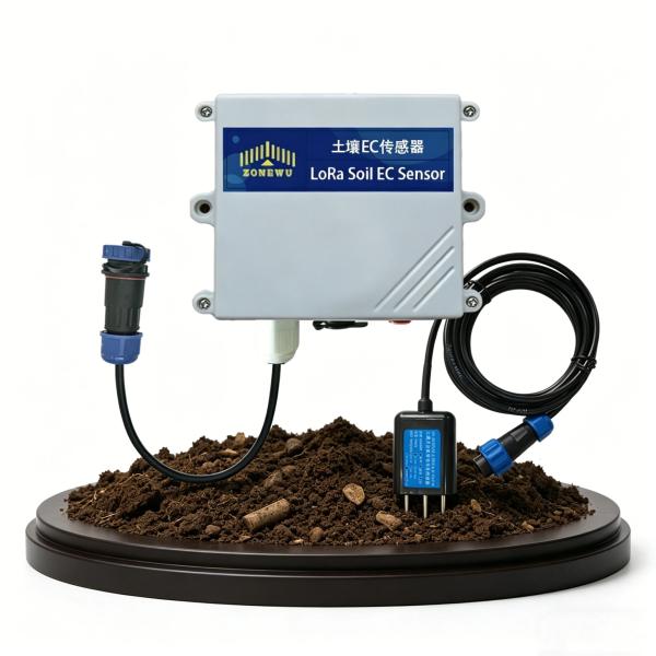 Quality LoRaWAN Soil EC Analyzer Featuring Battery Operated Wireless Communication and Durable Design for Soil Nutrient Analysis for sale