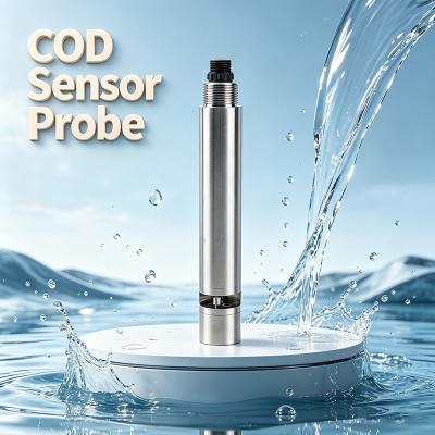 China Digital COD Turbidity Temperature Sensor IP68 316L Stainless Steel, Used for Industrial Water Quality Monitoring for sale
