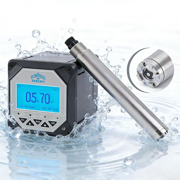 Quality Fluorescence Method RS485 Blue Green Algae Sensor 0-300 Kcells/mL for sale