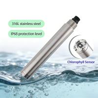 China Chlorophyll Water Quality Sensor With RS485 Output Using Fluorescence Method for sale