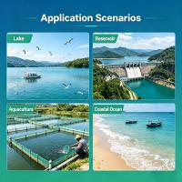 China Chlorophyll Water Quality Sensor With RS485 Output Using Fluorescence Method for sale