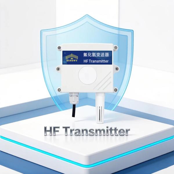 Quality RS485 HF Transmitter Hydrogen Fluoride Gas Detector 0-100ppm Industrial Monitor for sale
