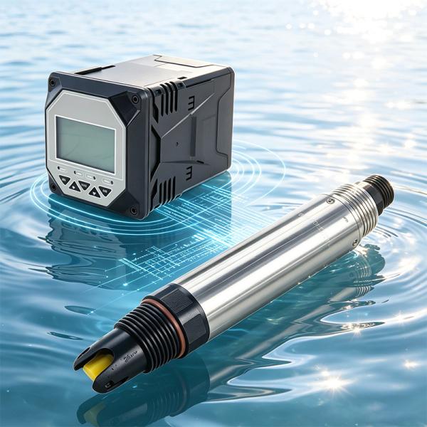 Quality Industrial Grade Online Nitrate Ion Sensor RS-485/4-20mA/0~100.0 mg/L for sale