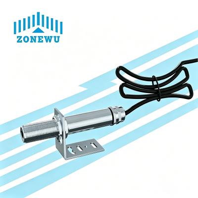 China Industrial Stainless Steel RS485 Infrared Temperature Sensor Supports Modbus RTU Online Temperature Probe for sale