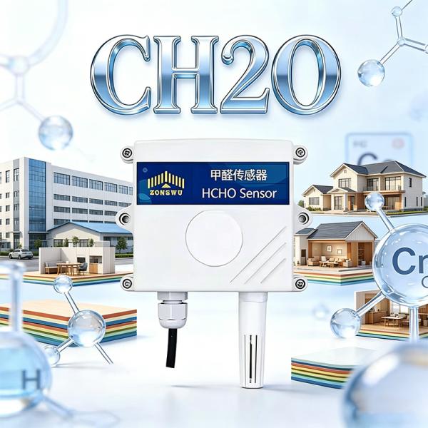 Quality High Quality NDIR Formaldehyde (CH2O) Gas Analyzer 0-50ppm RS485 Output for Indoor air Quality Monitoring for sale