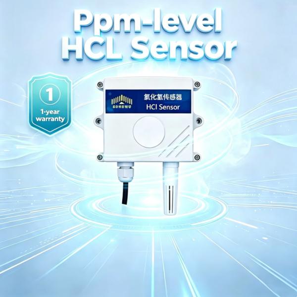 Quality Industrial Hydrogen Chloride HCl Gas Sensor RS485 Modbus RTU Electrochemical Principle Data Acquisition for sale