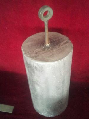 China Custom Ingot CP ICCP Sacrificial Magnesium Aluminum Anode Alloy For Heater Treater Offshore Onshore Steel Construction for sale