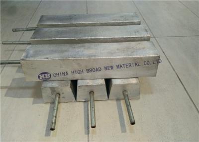 China Ánodo sacrificatorio del magnesio usado en la protección de un casco de acero en venta
