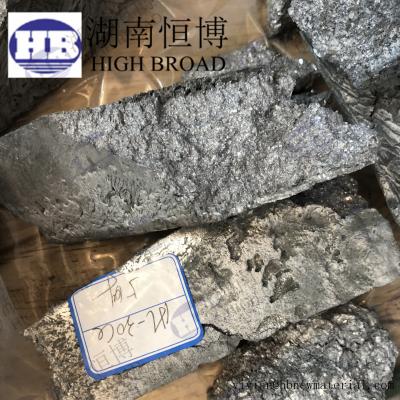 Cina Punto di fusione 610-625 °C Lega principale di magnesio metallico con composizione di lega Zr in vendita